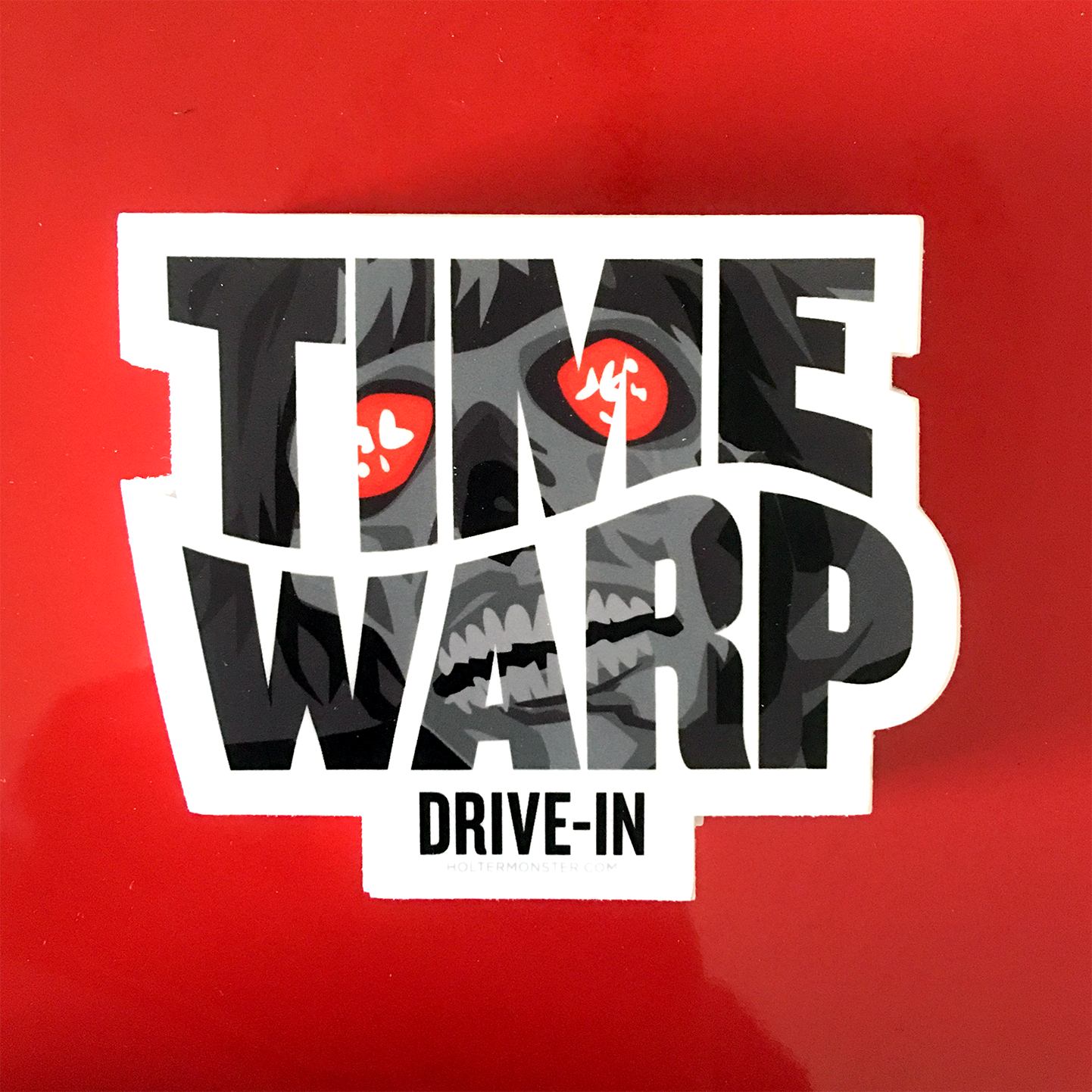 Time Warp sticker — HOLTERMONSTER