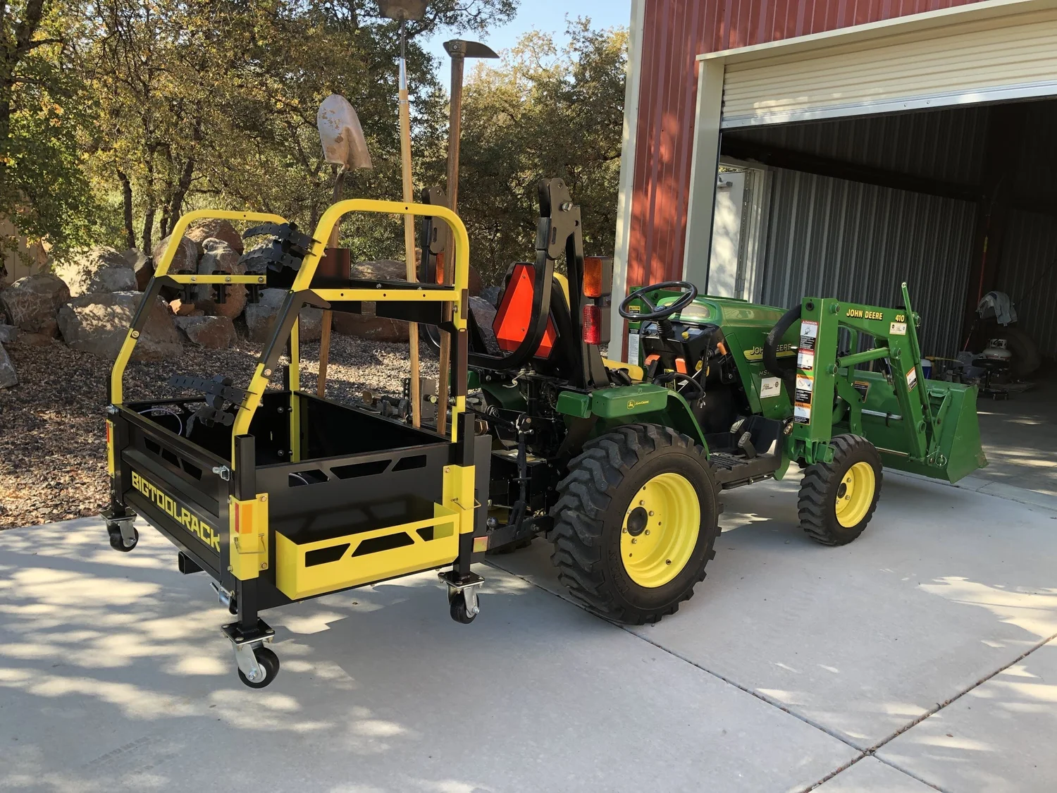 Bigtoolrack for your Kubota John Deere Kioti Mahindra New Holland case ...