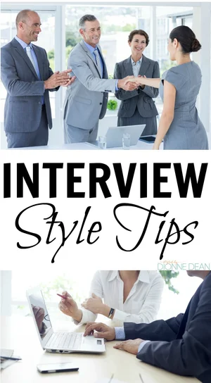Interview Style Tips- Styling yourself for a job interview — Dionne Dean
