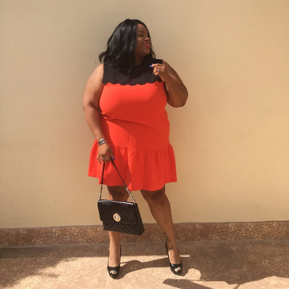 Orange and Black from Victoria Beckham — Dionne Dean