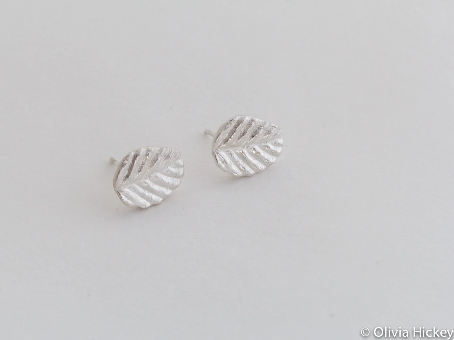 Fagus stud earrings — Olivia Hickey