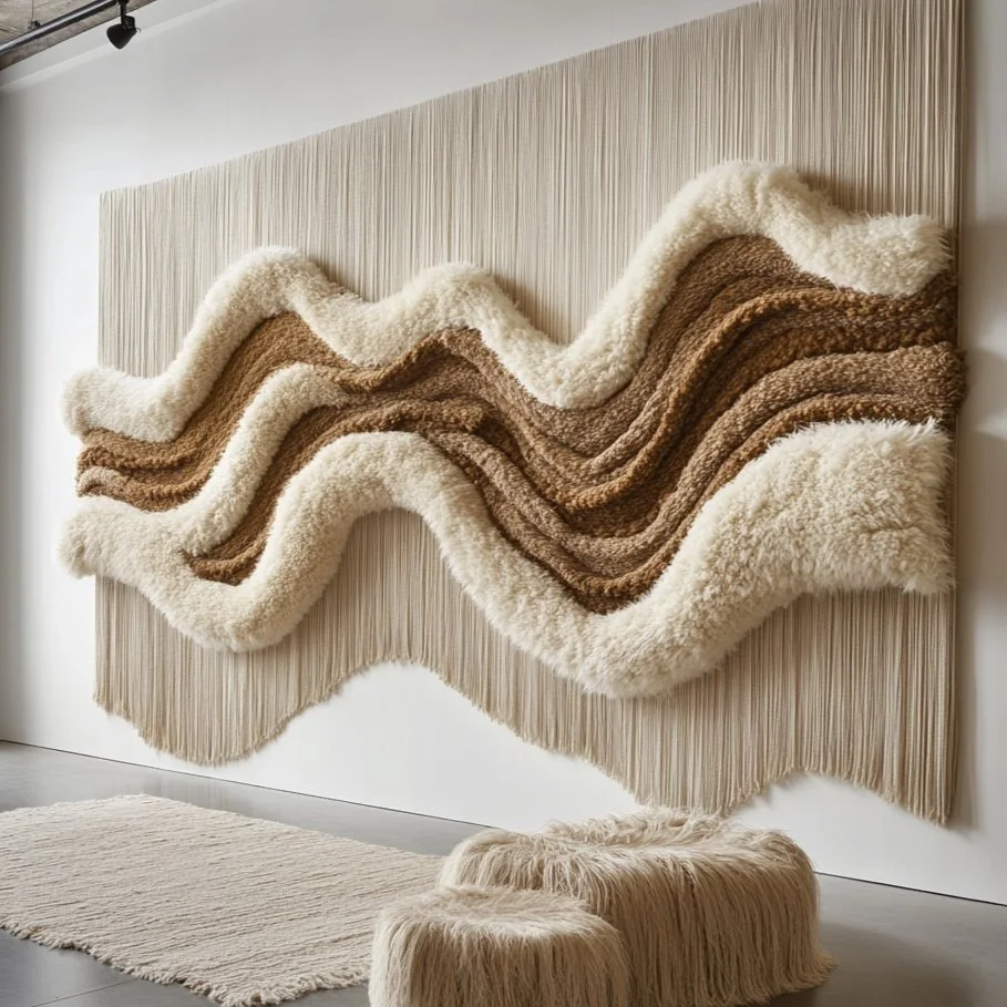Ranran Design Studio Textile ArtExquisite Textile Wall Art for ...