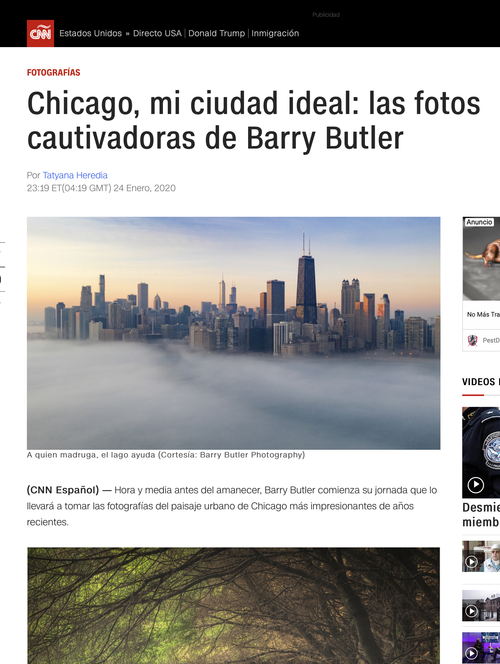 In The News — Barry Butler Photography