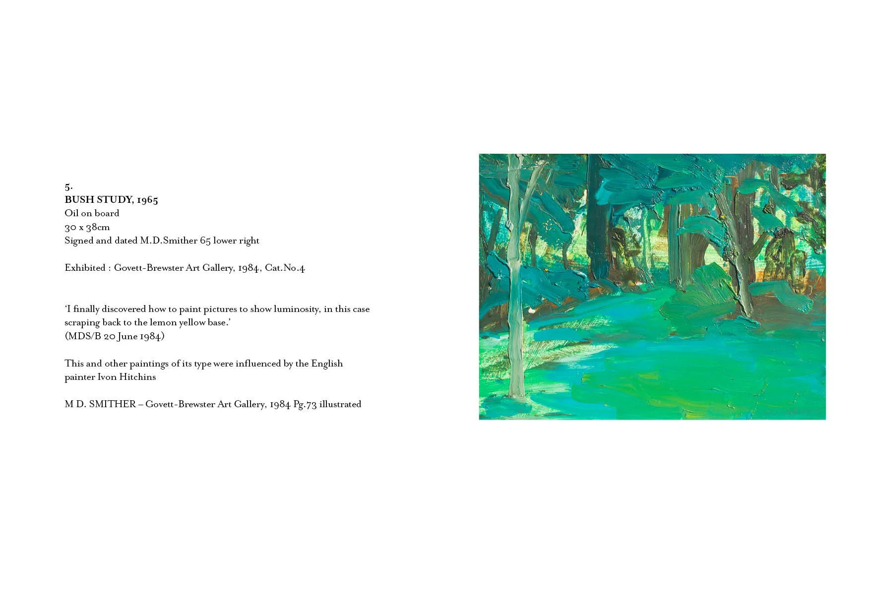 Michael Smither Exhibition — Art Dealer