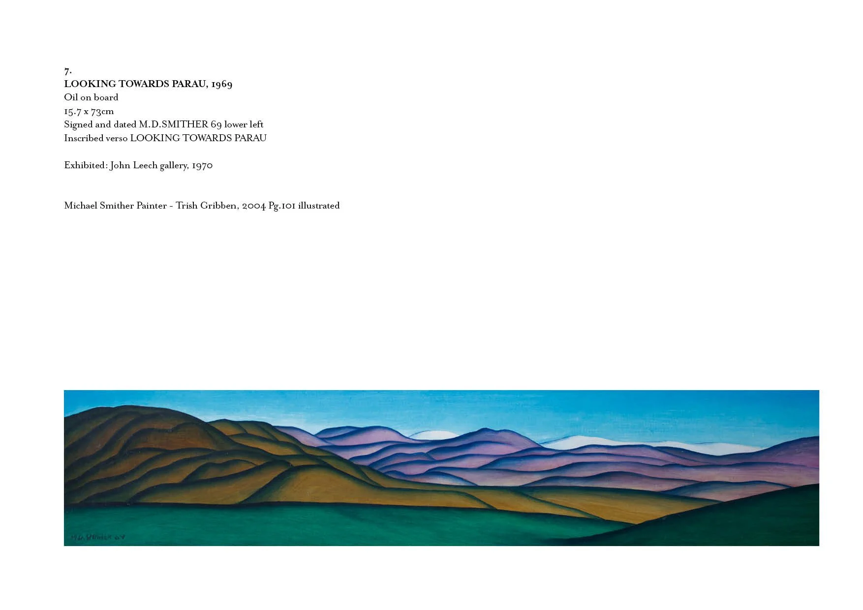 Michael Smither Exhibition — Art Dealer