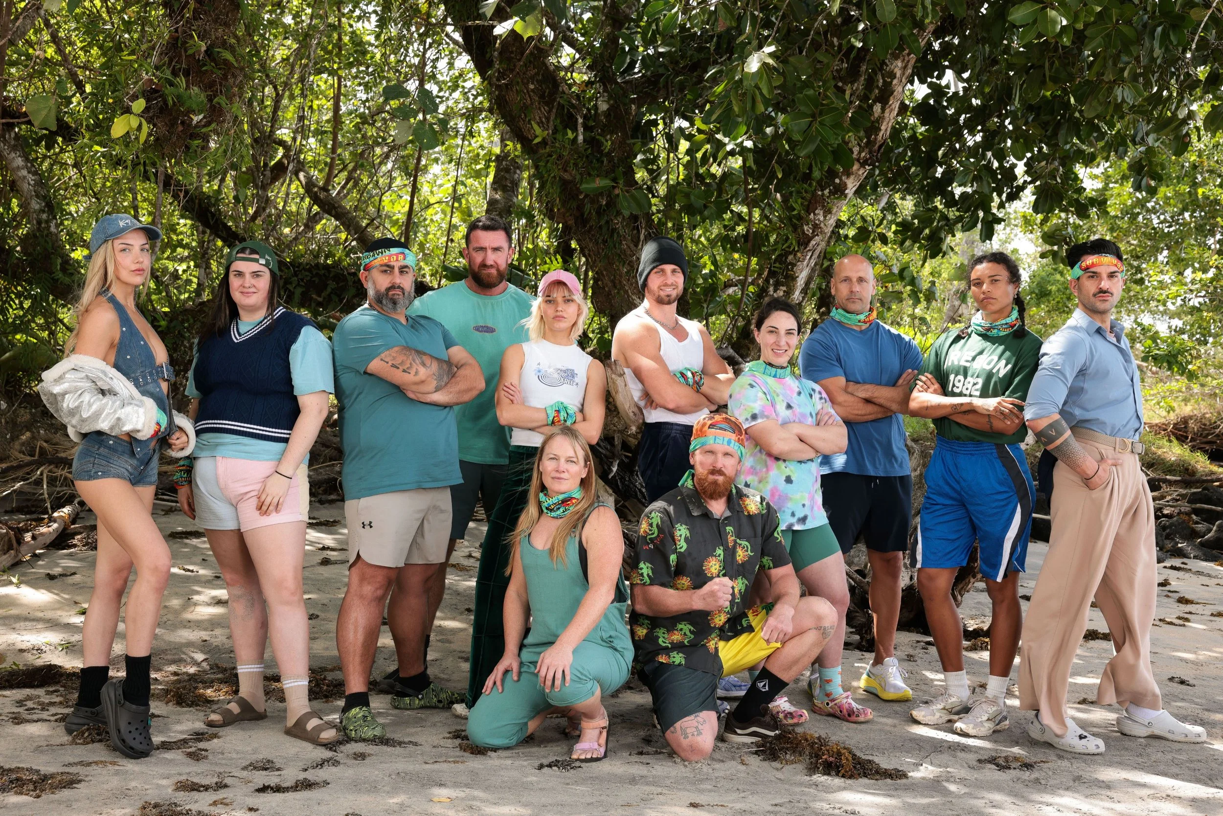 Meet Your Castaways. Australian Survivor: Brains V Brawn Premieres ...