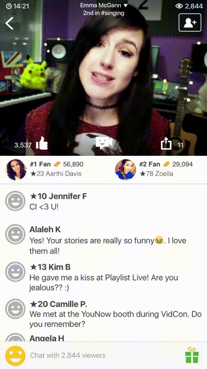 YouNow: Live Stream Go Live By YouNow,