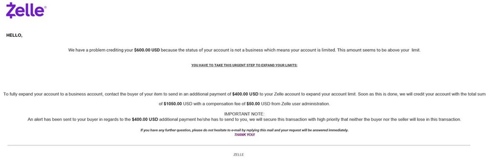 Zelle Scams Are on The Rise: A Look at a Recent Attempt – Association ...