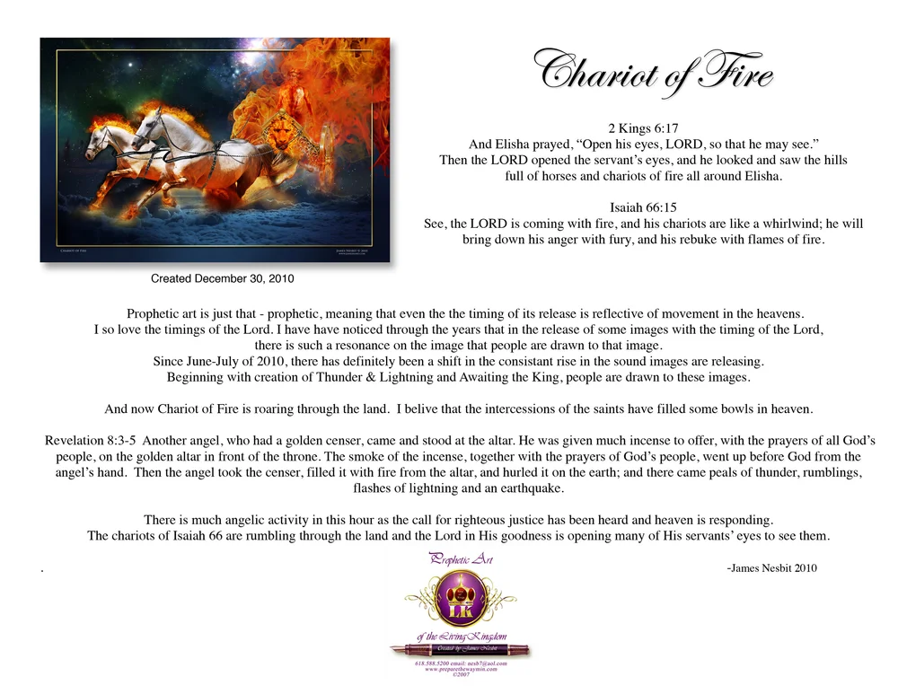 Chariot Of Fire Clipart