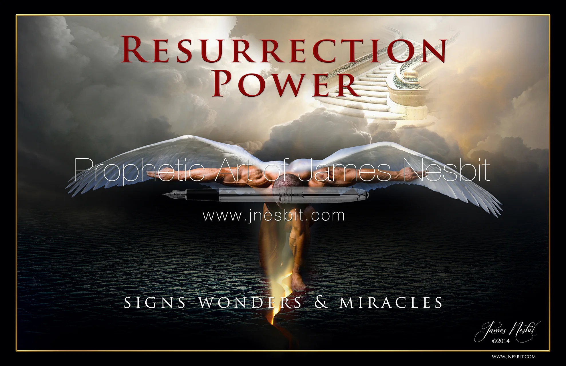 Angels — Prophetic Art of James Nesbit