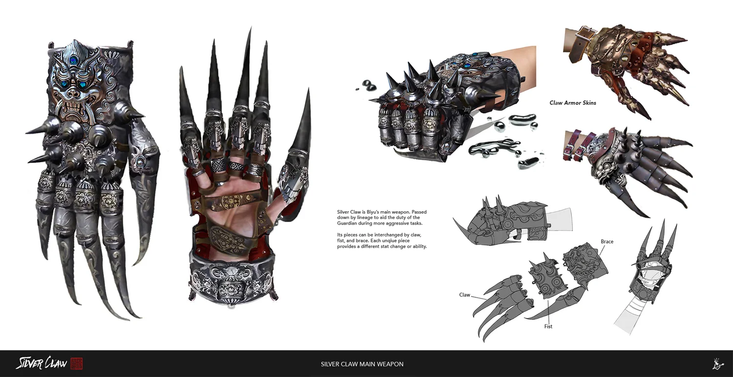 Silver Claw — Rebecca On