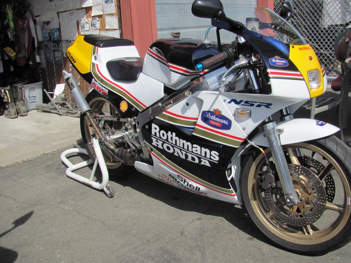 1988 Honda NSR250R SP ~ Rare 250 GP Replica in Rothmans Livery - $10000 ...