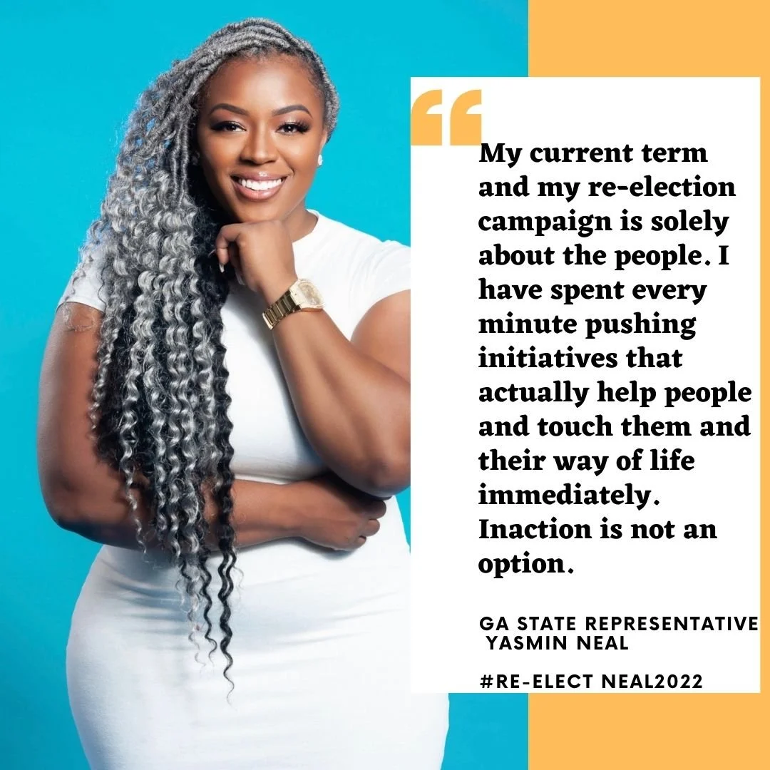 Re-Elect Yasmin Neal