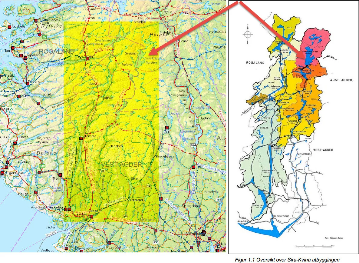 Påpeker viktige tiltak i vilkårsrevisjonen for Sira-Kvina | Villrein