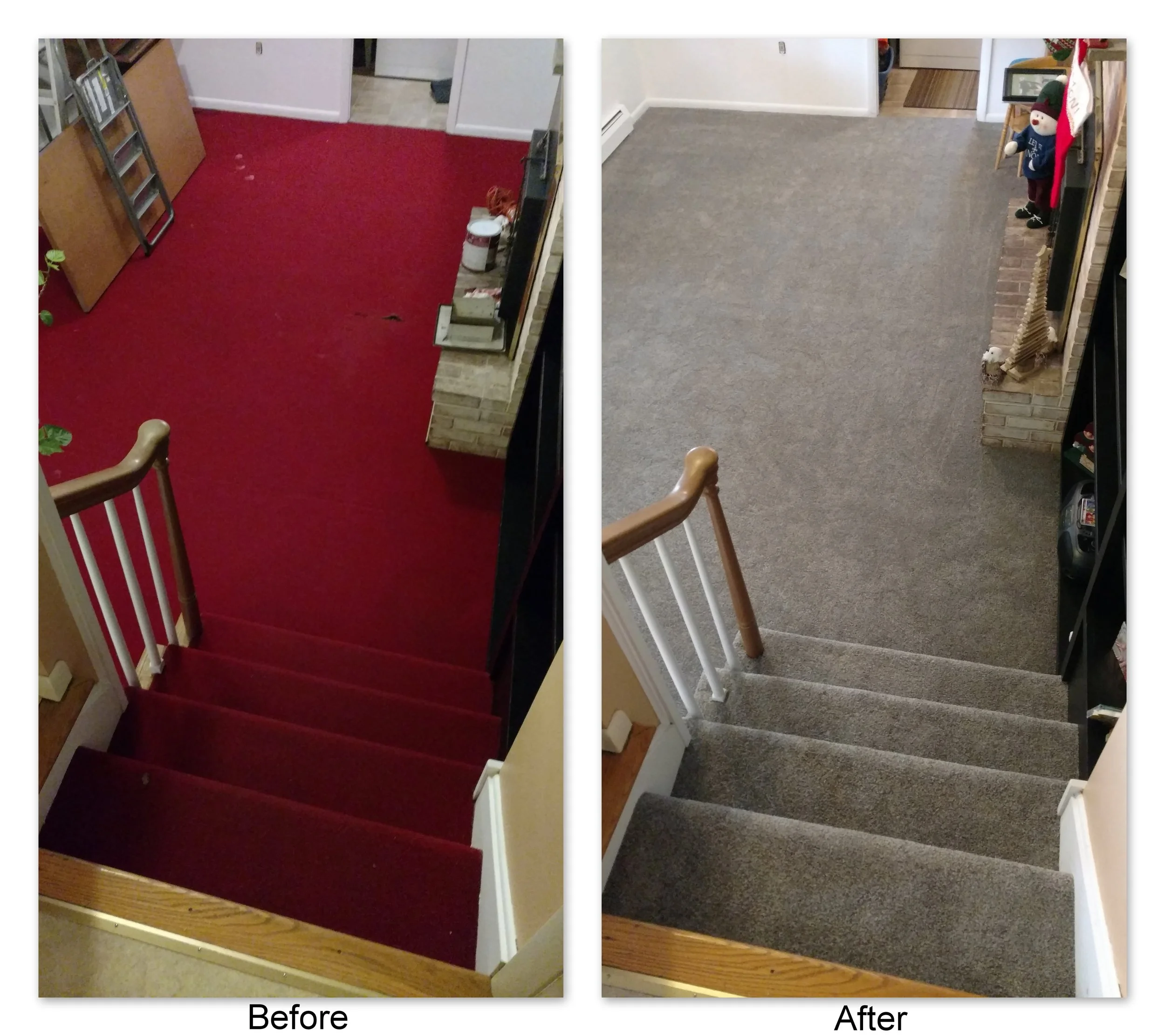 Frank & Tonya's Update from Old/Crooked Carpet Runners and 70s Red ...
