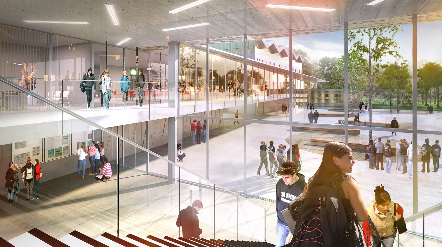 Lyc e Montmorency Ga tan Le Penhuel Mekene Images Architecture