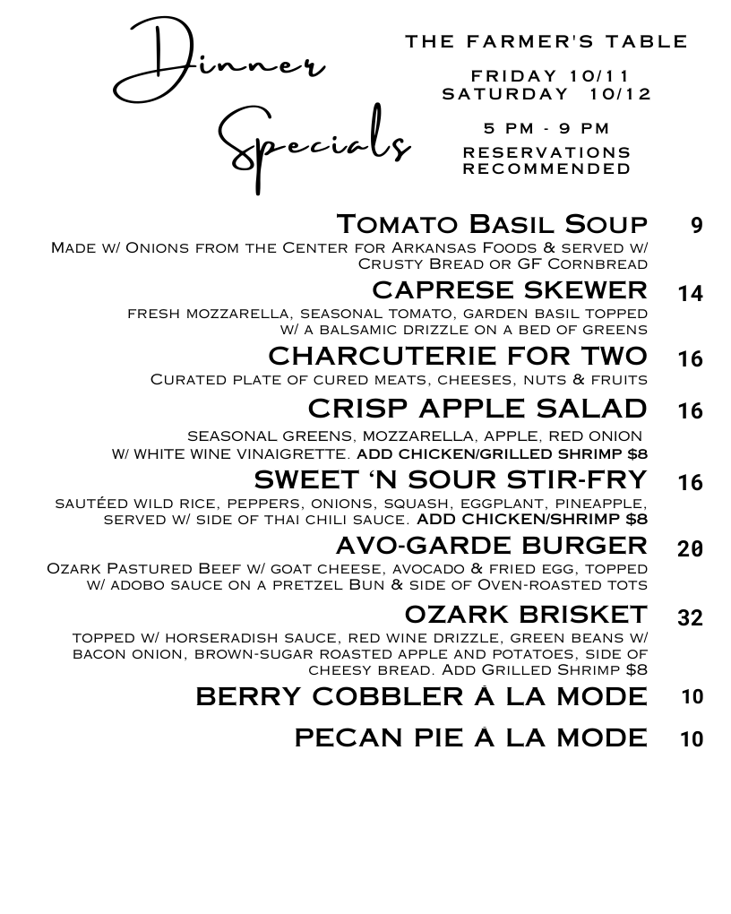 The Farmer's Table Cafe