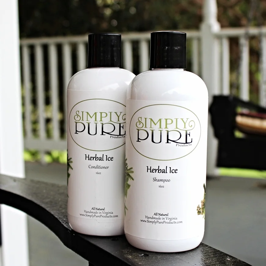 Herbal Ice Shampoo & Conditioner — Simply Pure Products