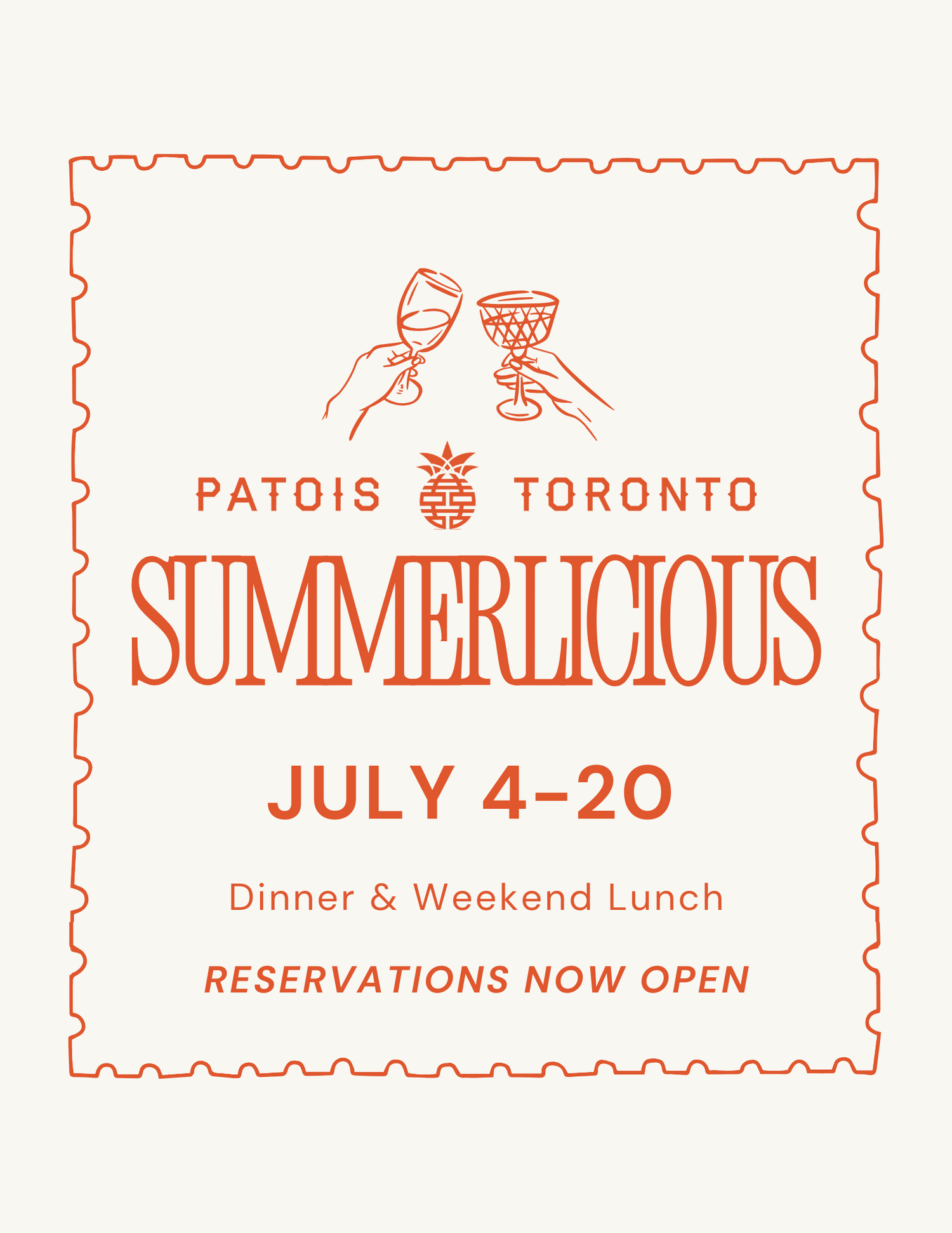 Summerlicious 2025 — PATOIS • TORONTO