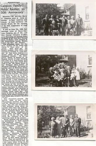 Campion Family — MarmoraHistory.ca