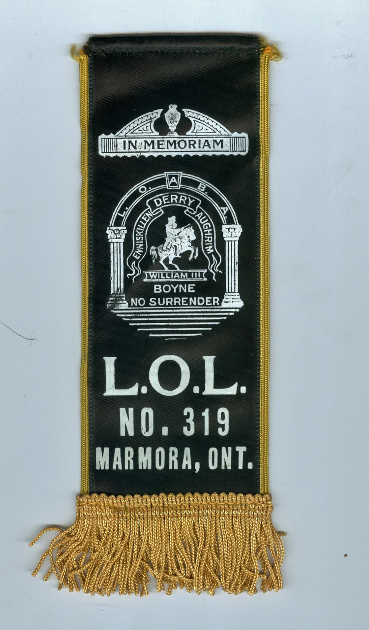 Orange Lodge — MarmoraHistory.ca