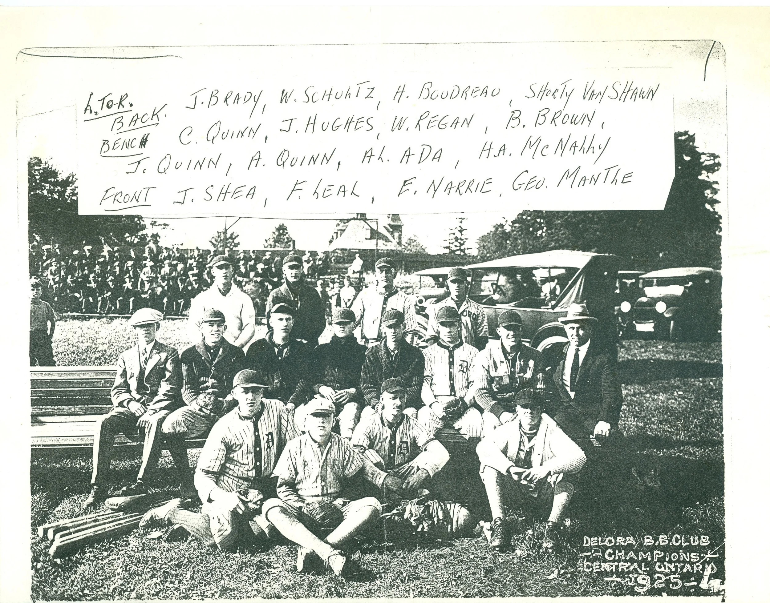 Deloro Sports Gallery — MarmoraHistory.ca