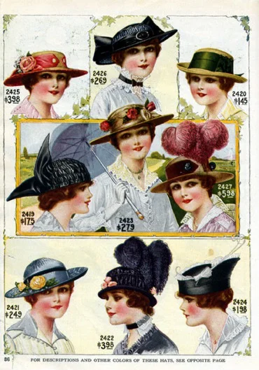 Millinery — MarmoraHistory.ca