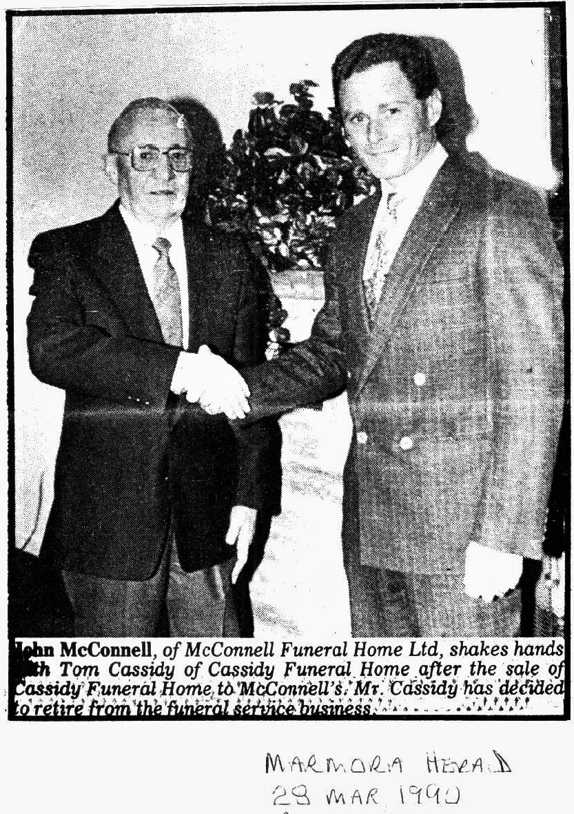 01 Forsyth Street (Cassidy's) — MarmoraHistory.ca