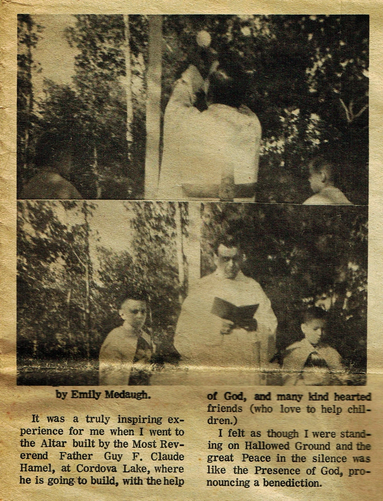 1966 Cordova receives a Pope! — MarmoraHistory.ca