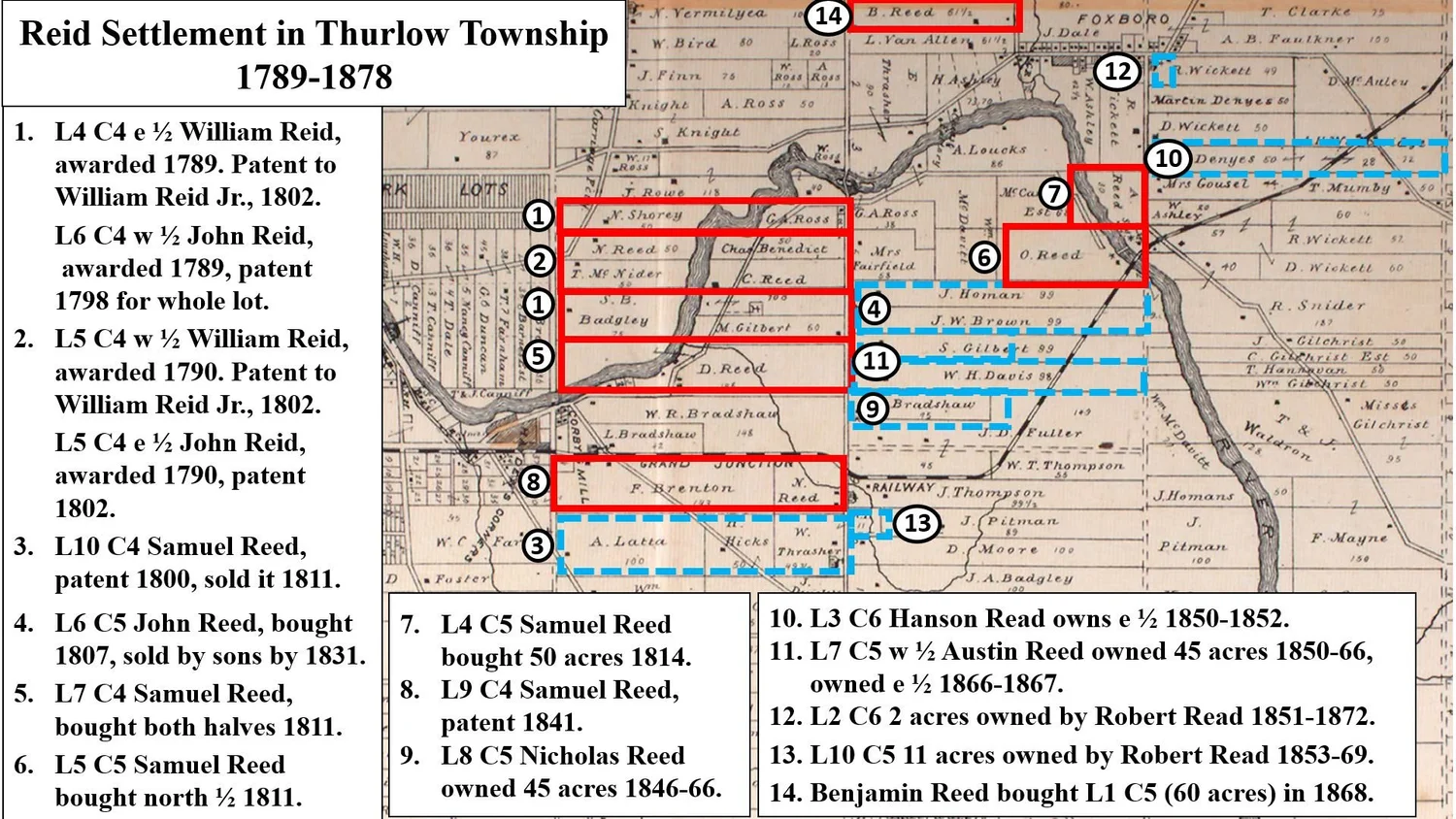 Finding the Reid Settlement Cemetery — MarmoraHistory.ca