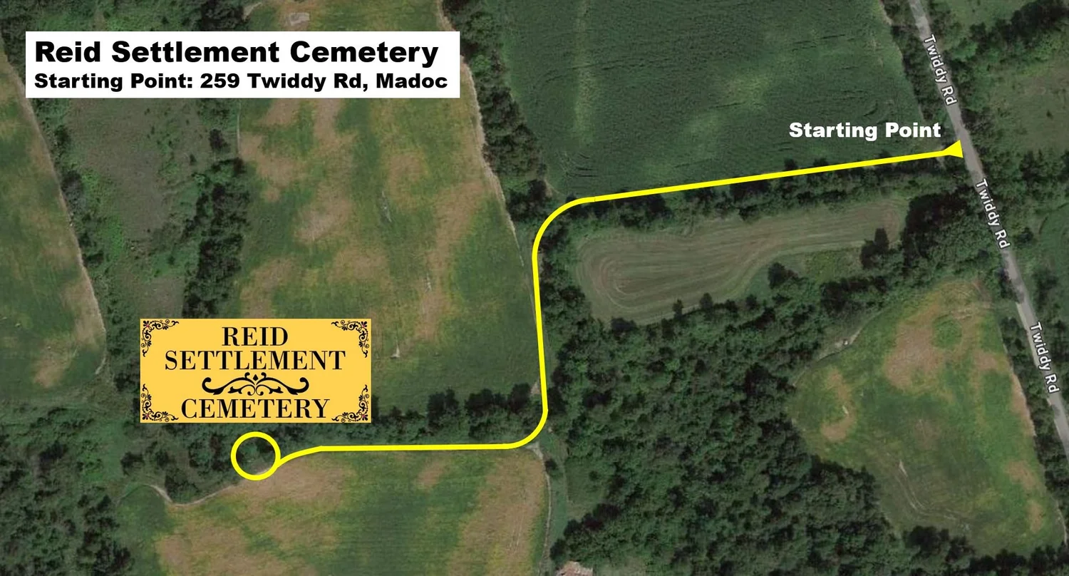 Finding the Reid Settlement Cemetery — MarmoraHistory.ca