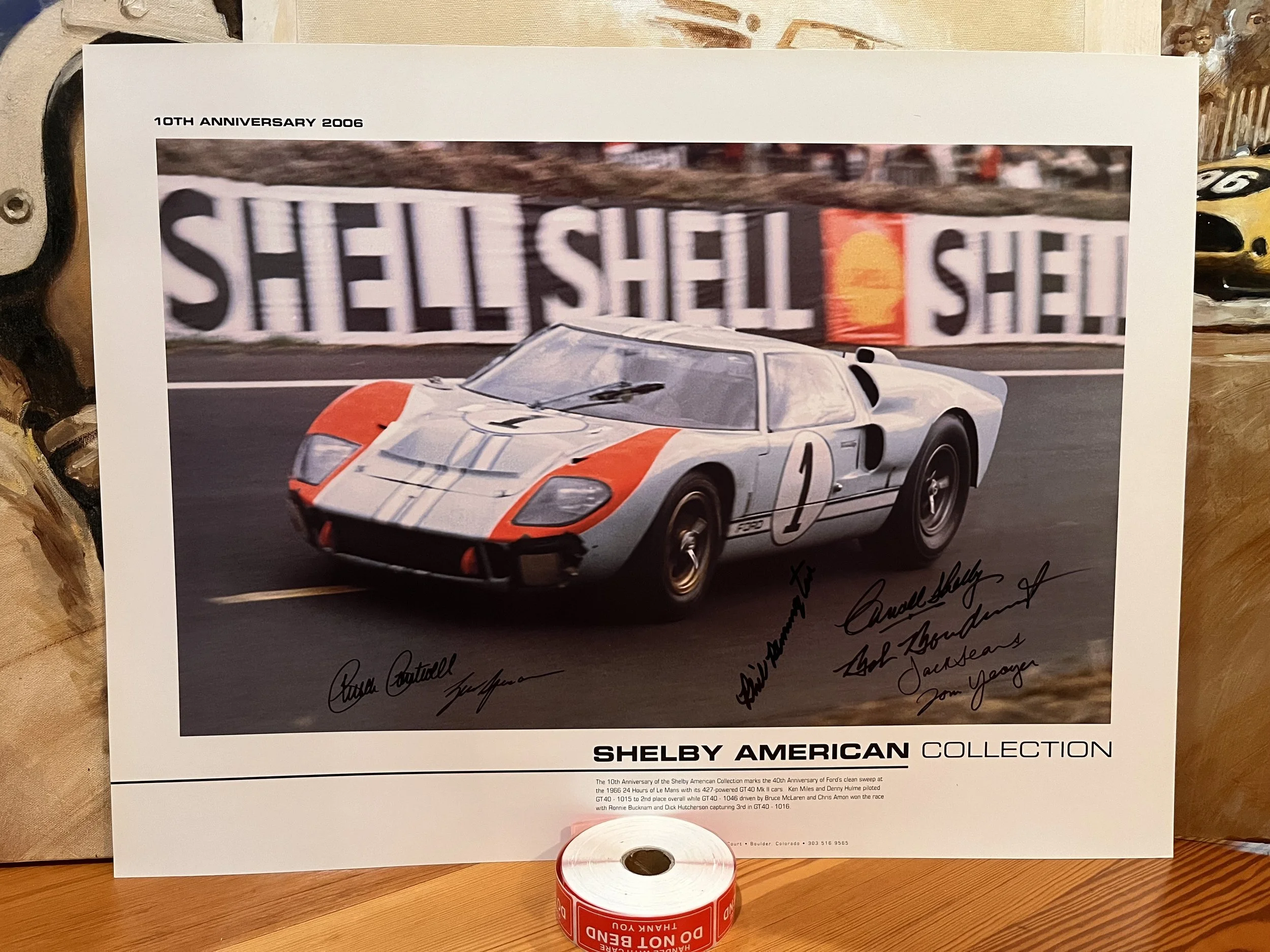 SHELBY MEMORABILIA — VERNON ESTES CLASSICS