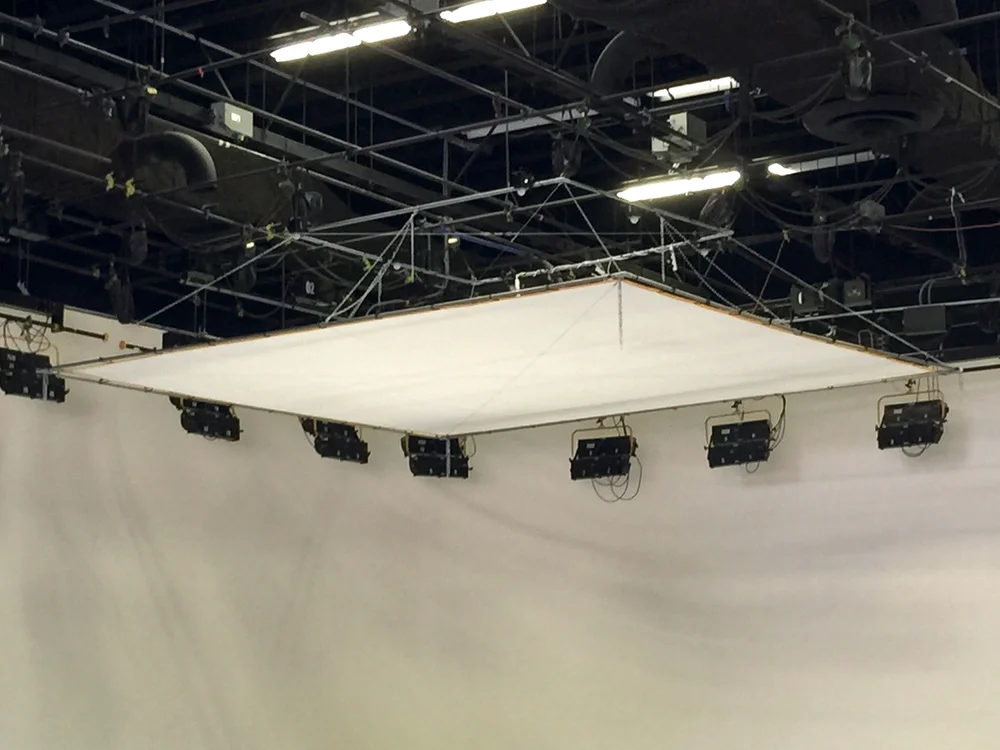 Building a Giant Overhead Light Bank — Macbeth Studio