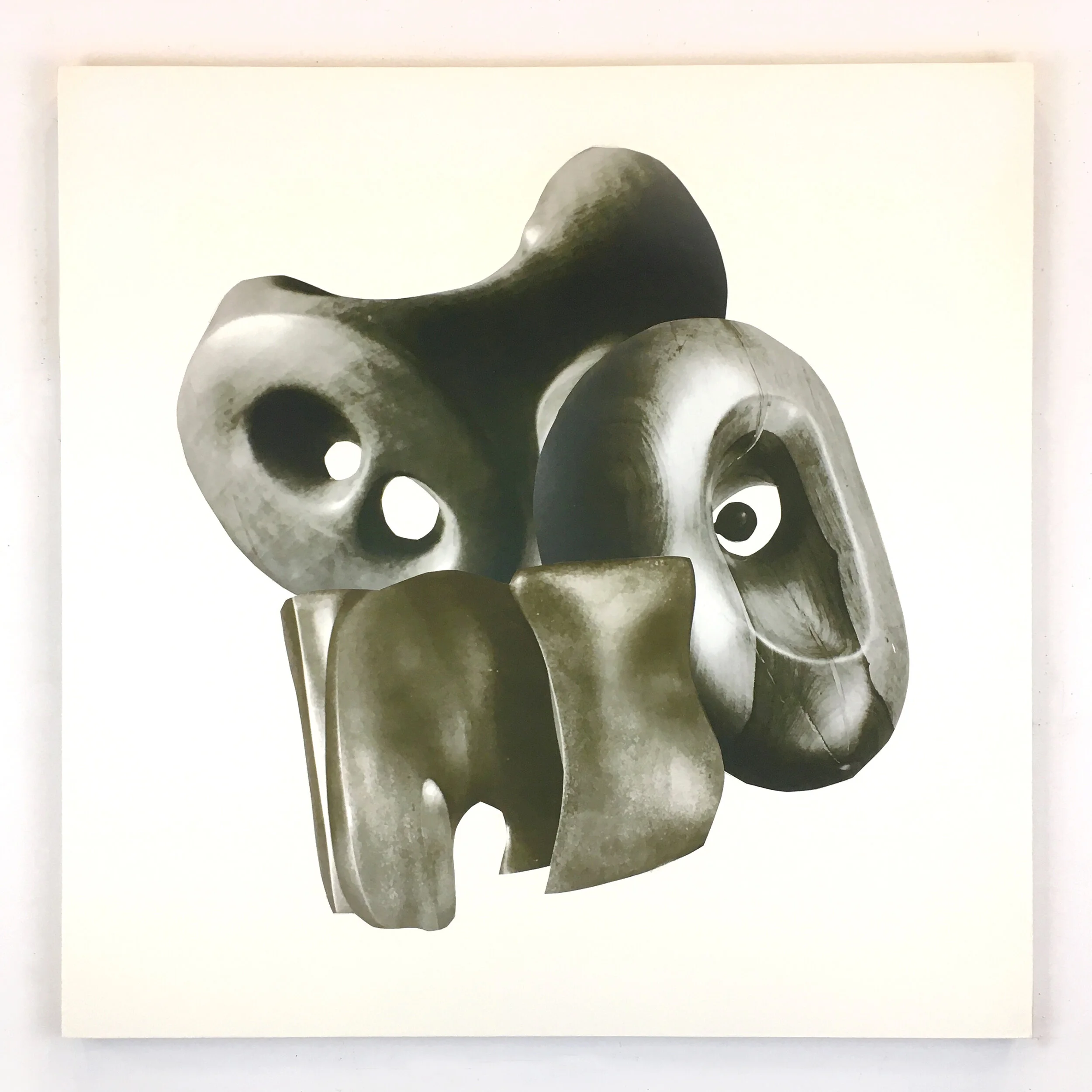 Large Collage on Panel — Ray Beldner