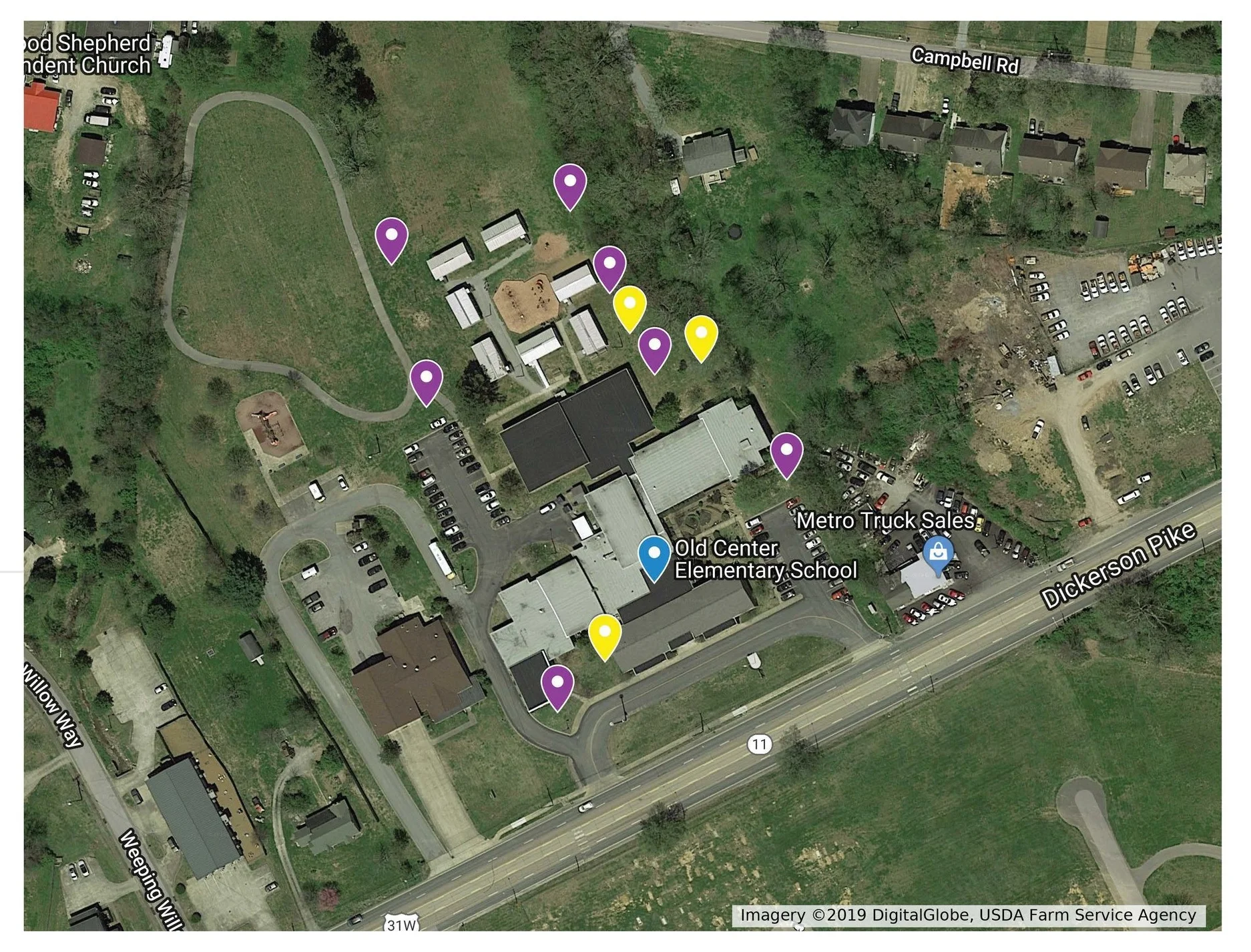 2019 ReLeafing Day Maps — Nashville Tree Foundation