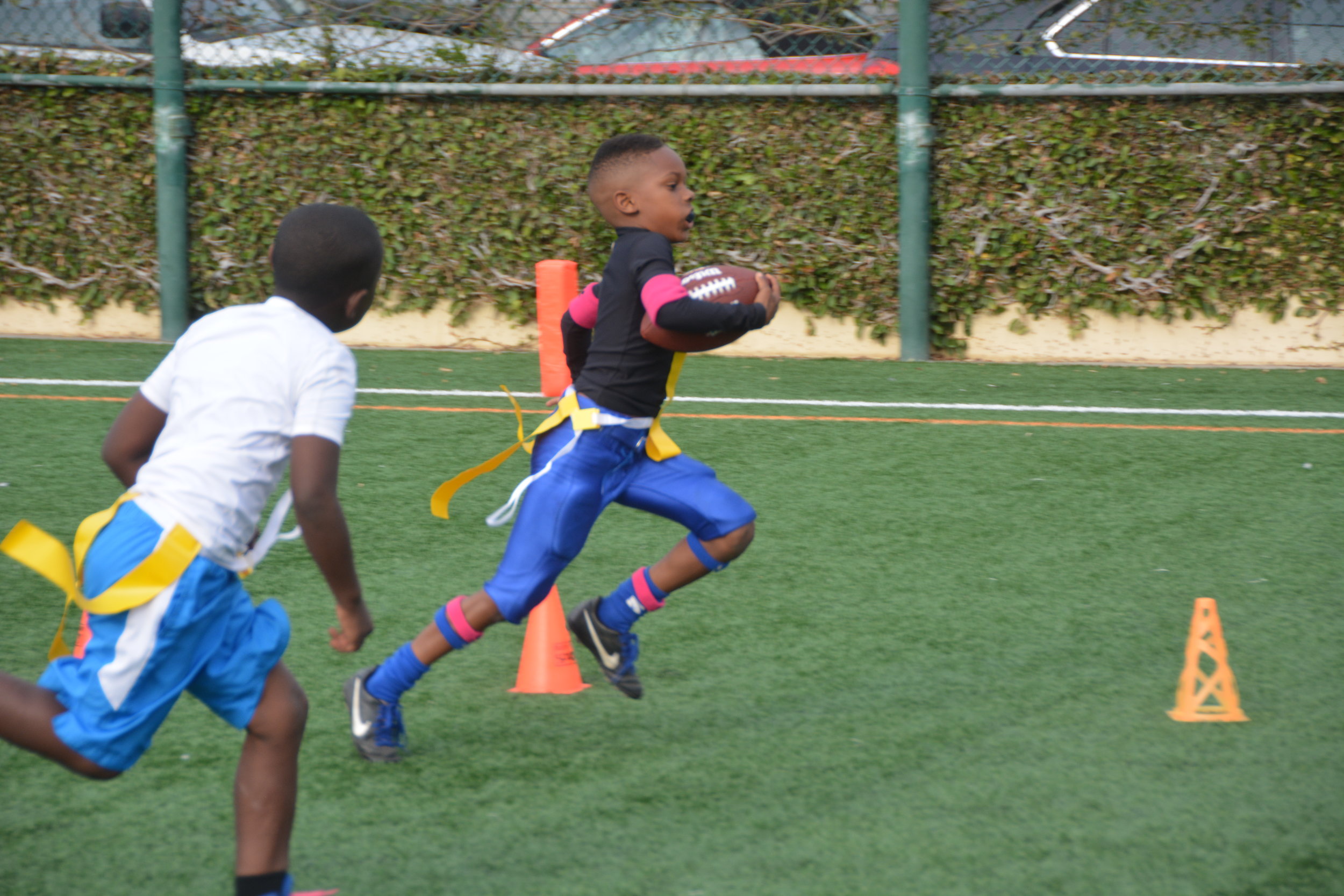 TRAINING — #NFLFLAGLA