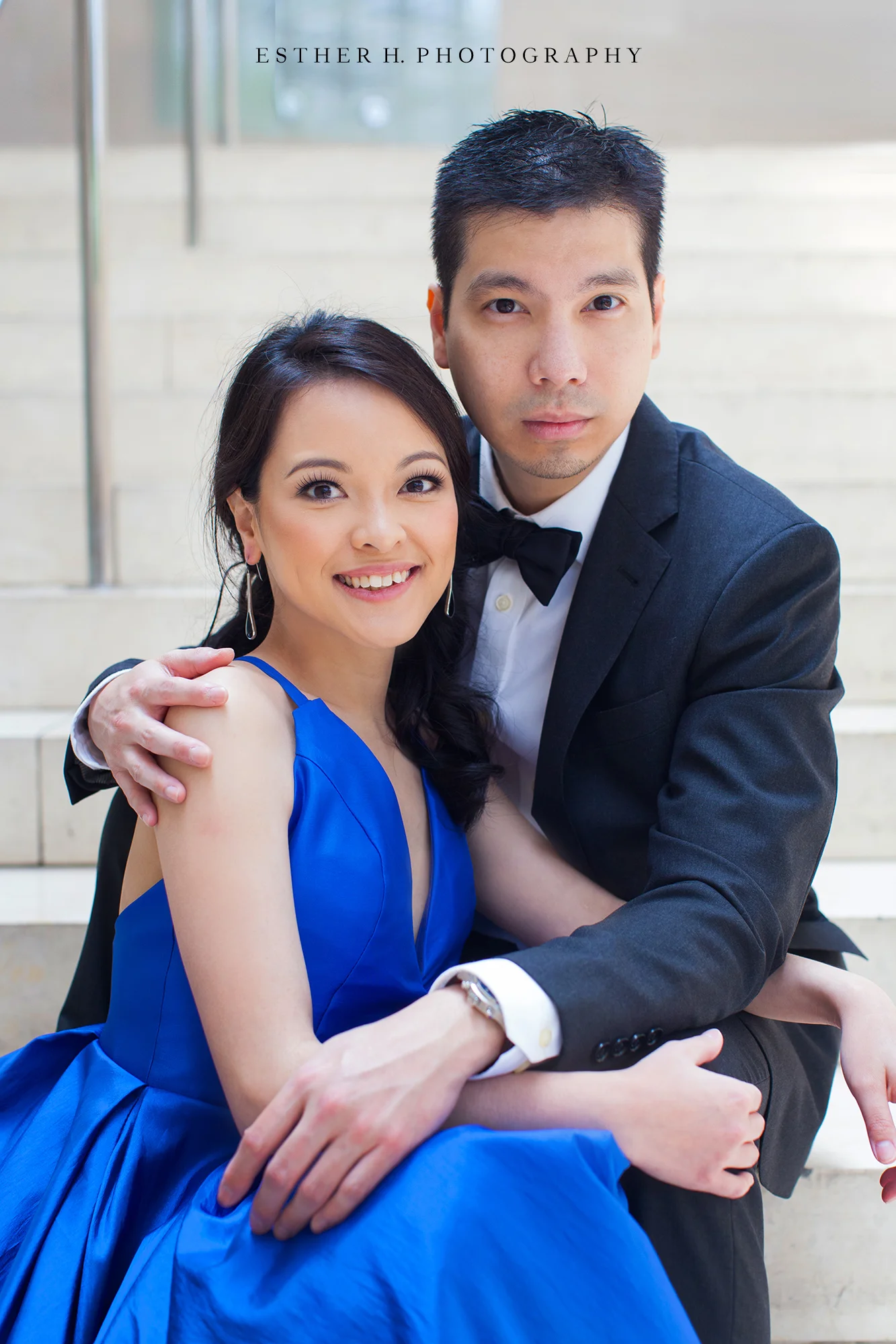 Dallas Arts District Engagement Session : Linh + Long — ESTHER H. STUDIO