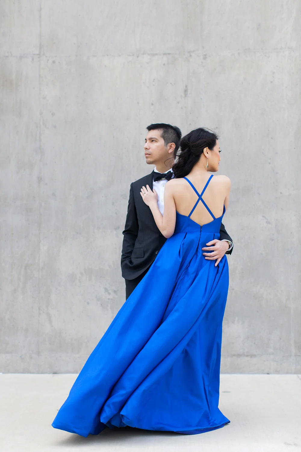 Dallas Arts District Engagement Session : Linh + Long — ESTHER H. STUDIO