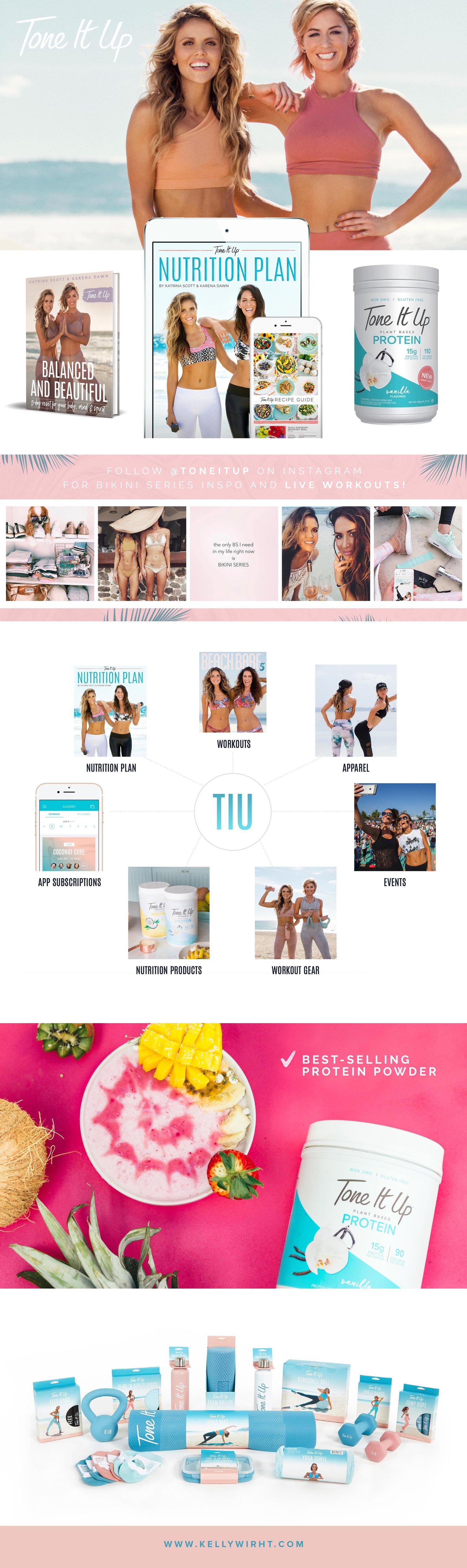Tone It Up Art Direction — Kelly Wirht
