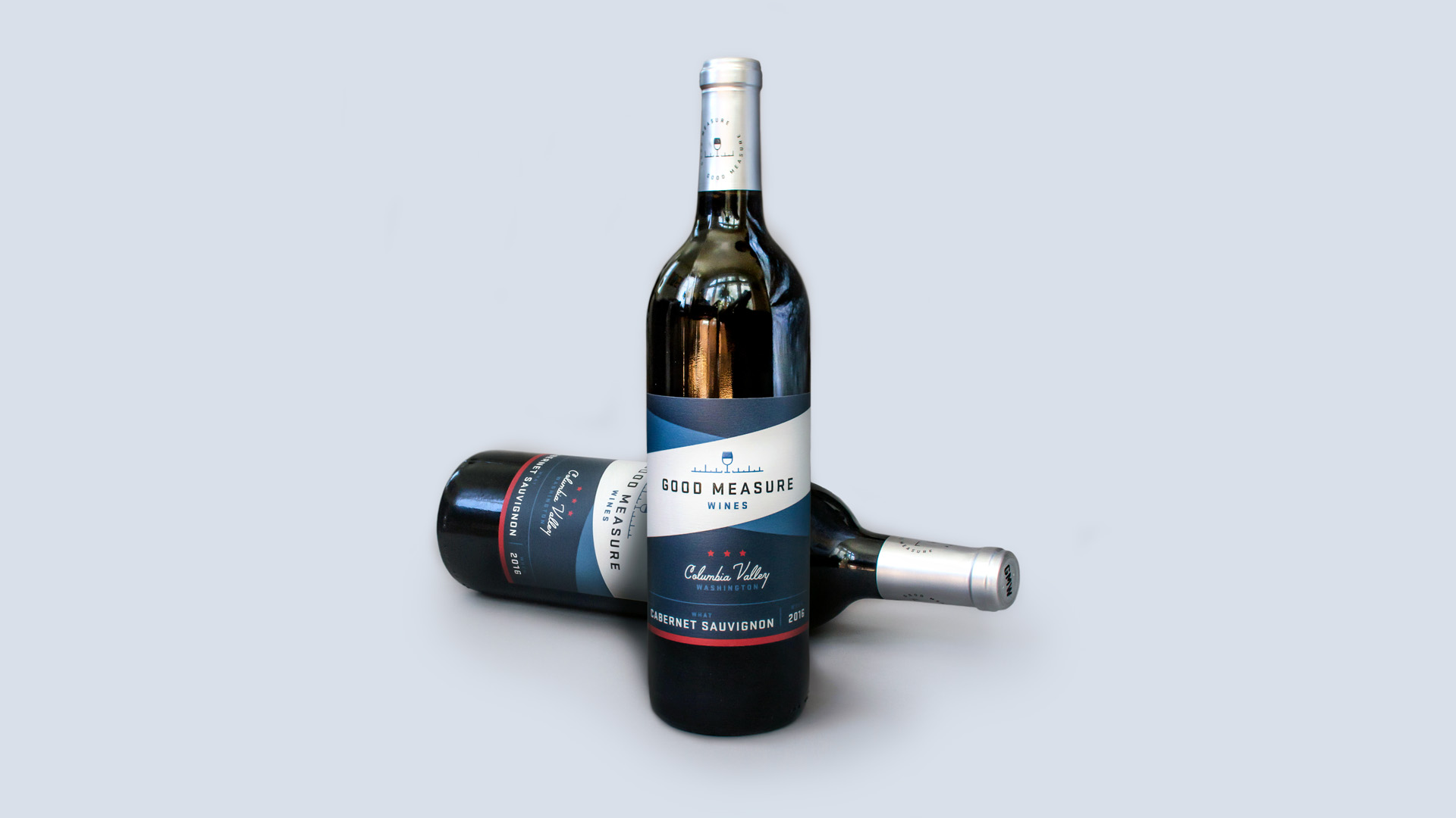 Good Measure Wines Brand, Label, and Packaging Design — Russell Shaw