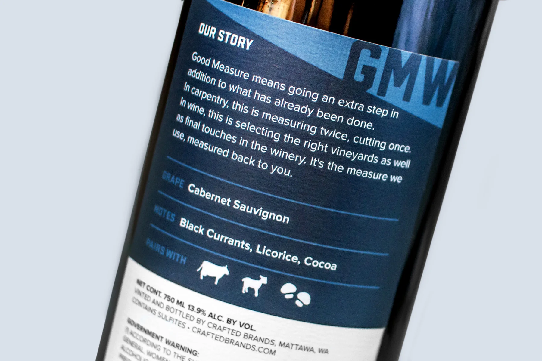 Good Measure Wines Brand, Label, and Packaging Design — Russell Shaw