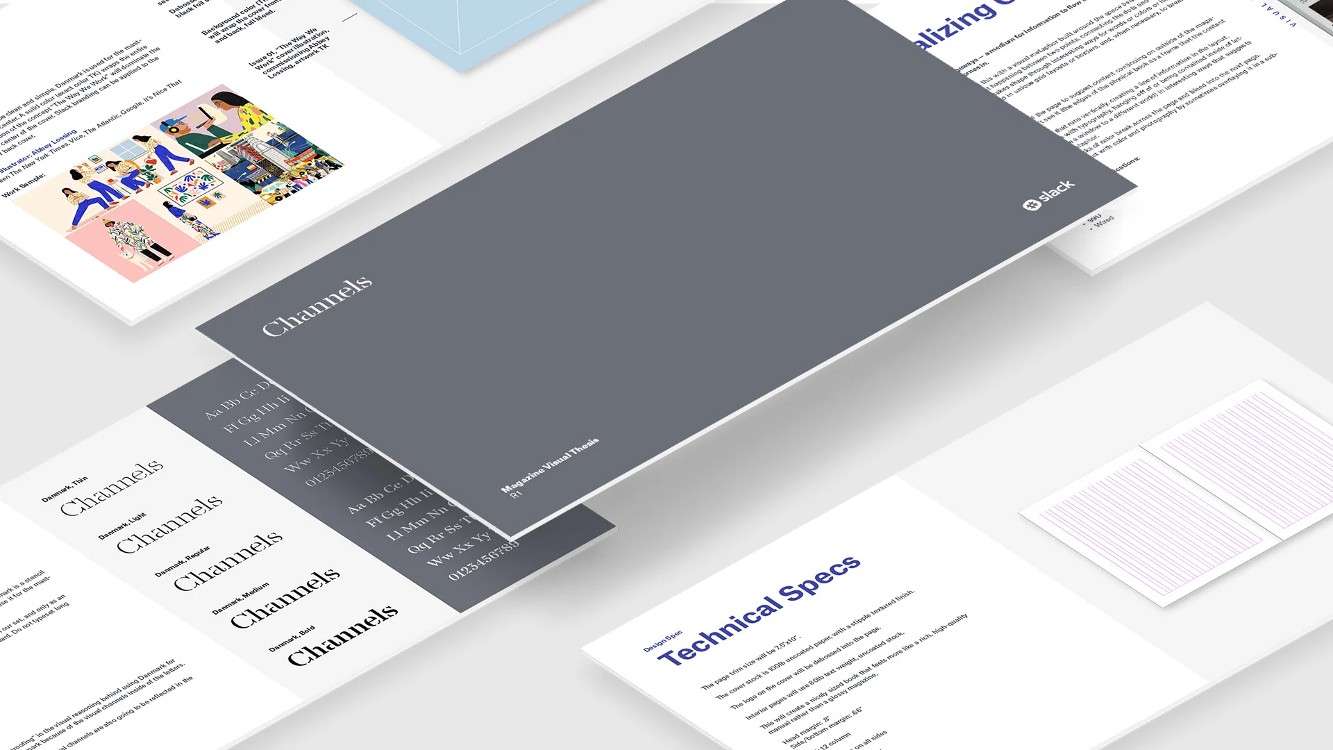 Slack's "Channels" Magazine Design and Art Direction — Russell Shaw