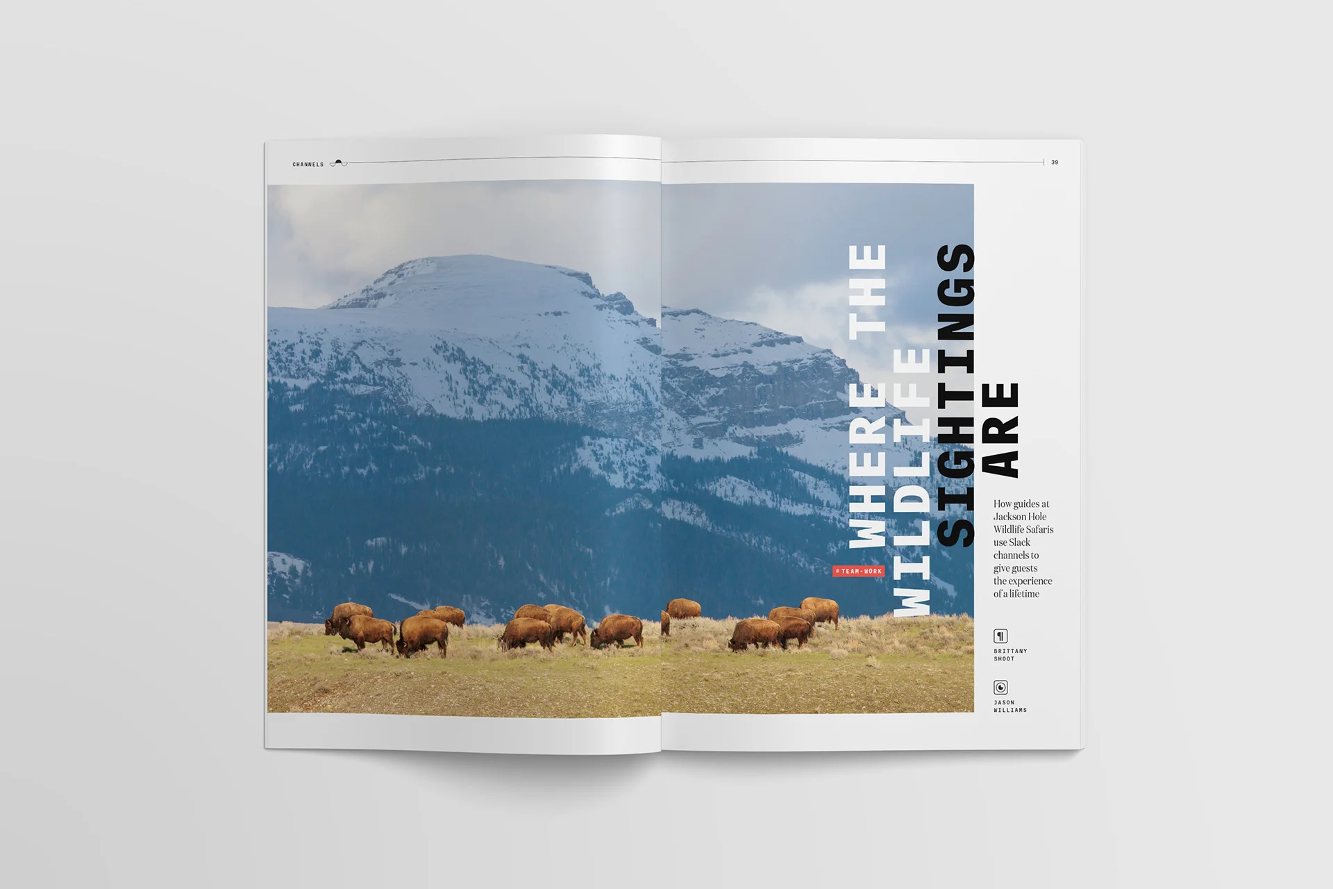 Slack's "Channels" Magazine Design and Art Direction — Russell Shaw