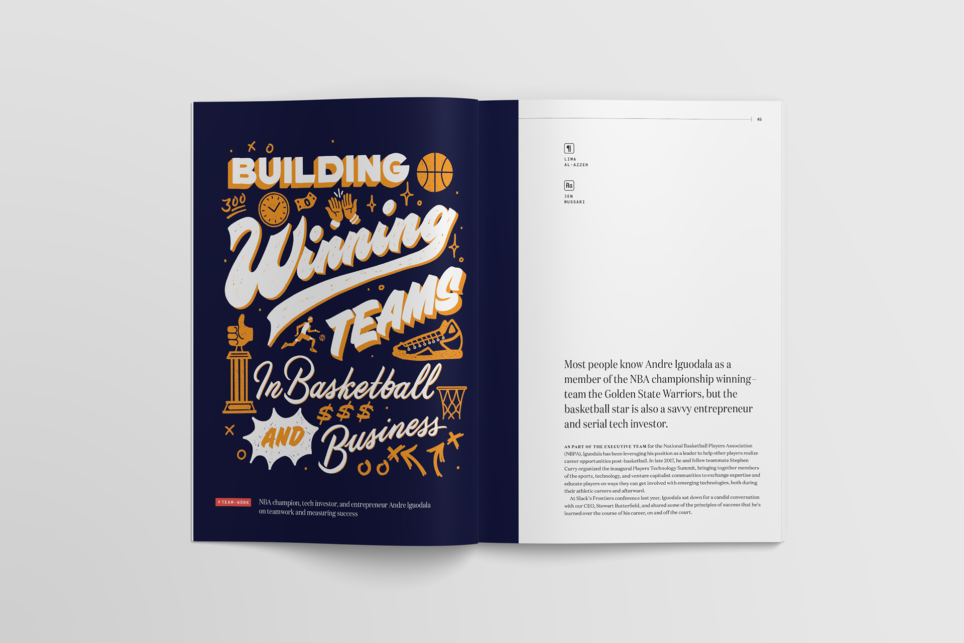 Slack's "Channels" Magazine Design and Art Direction — Russell Shaw