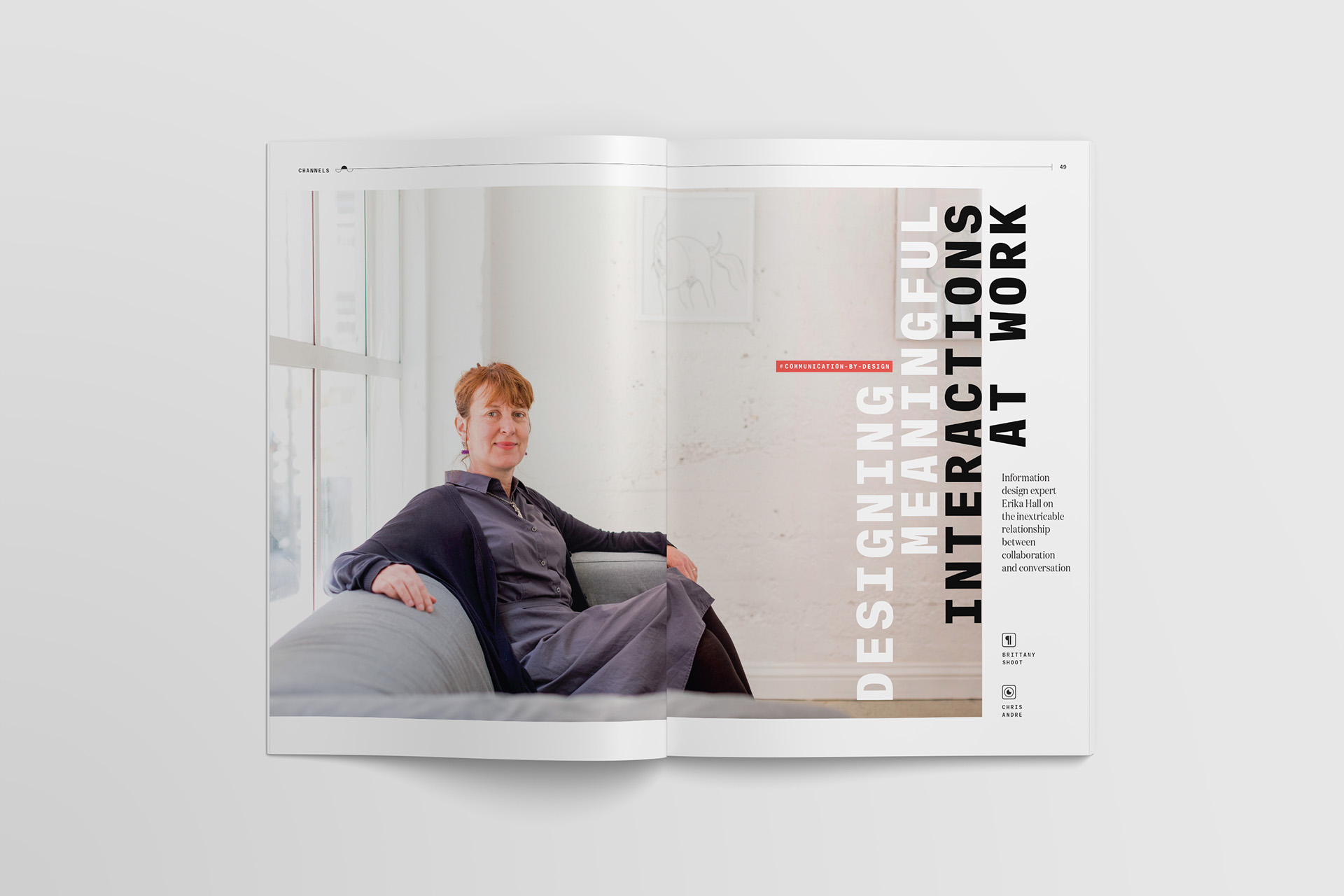 Slack's "Channels" Magazine Design and Art Direction — Russell Shaw