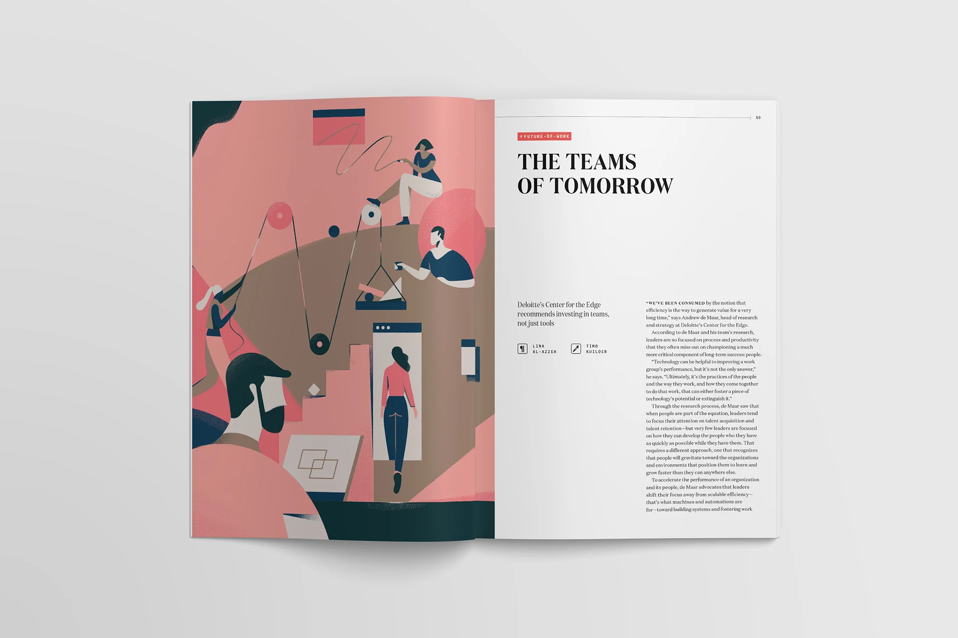 Slack's "Channels" Magazine Design and Art Direction — Russell Shaw