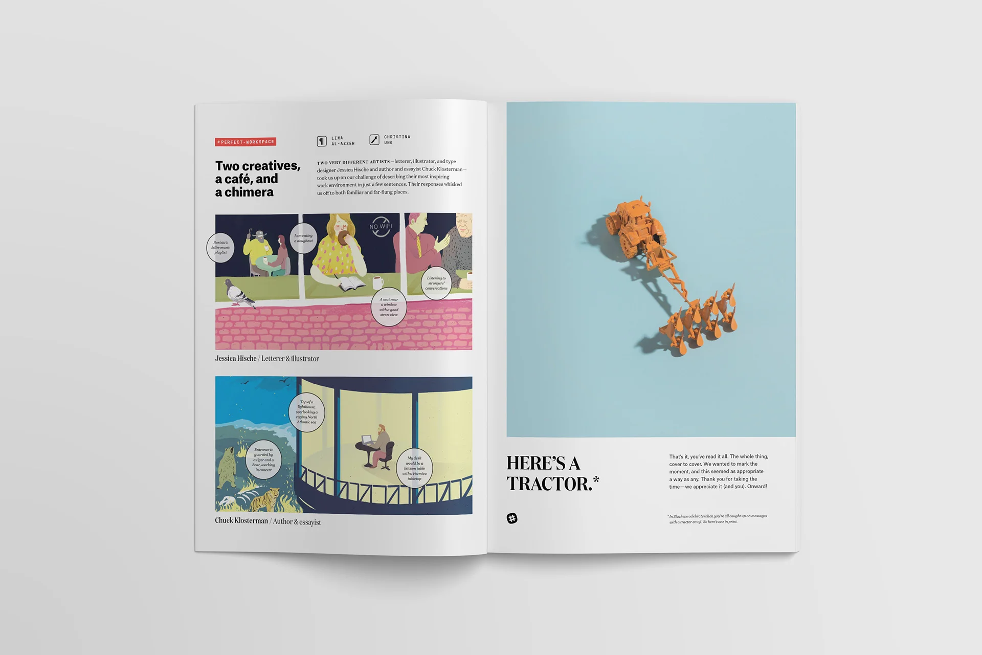 Slack's "Channels" Magazine Design and Art Direction — Russell Shaw