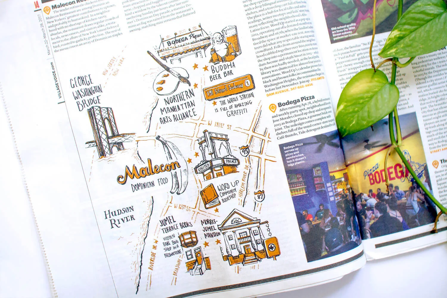 Hand-Drawn, Colorful Cultural City Map Illustrations — Russell Shaw