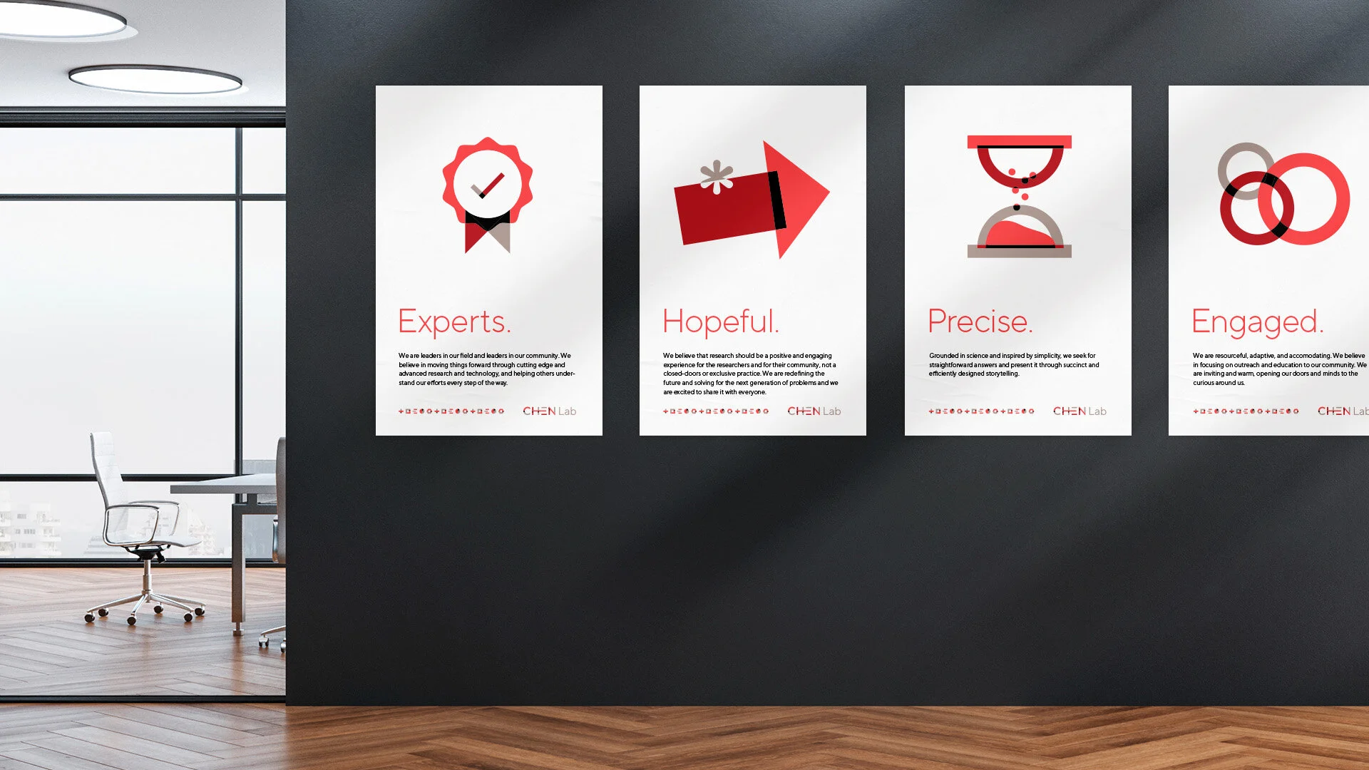 Branding Design for Chen Lab at the University of Louisville — Russell Shaw