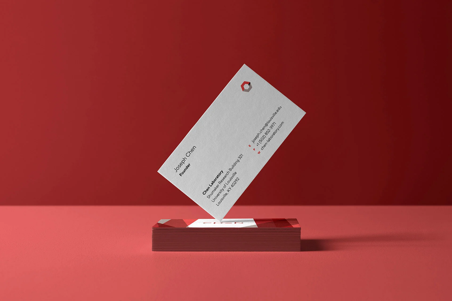 Branding Design for Chen Lab at the University of Louisville — Russell Shaw